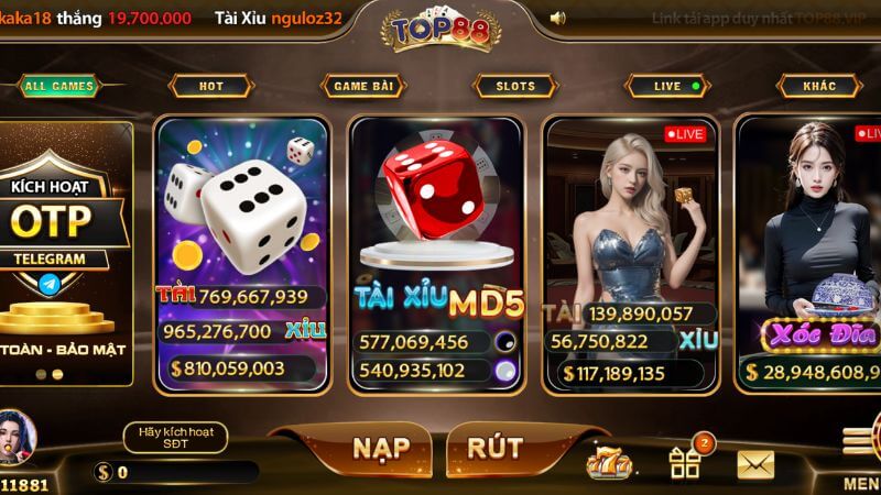 Top88 - Game bài đẳng cấp uy tín, tải app Top 88 nhận ngay khuyến mãi ...